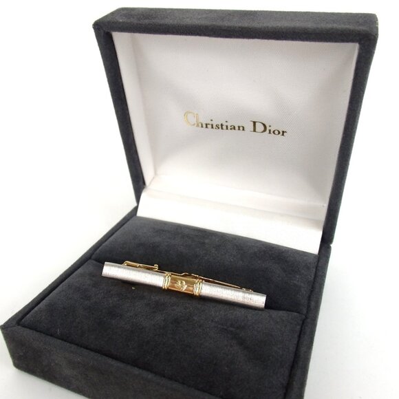 Dior | Accessories | Authentic Christian Dior Nek Tie Pin Metal Used ...